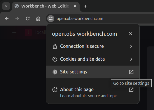 Workbench - Web Edition